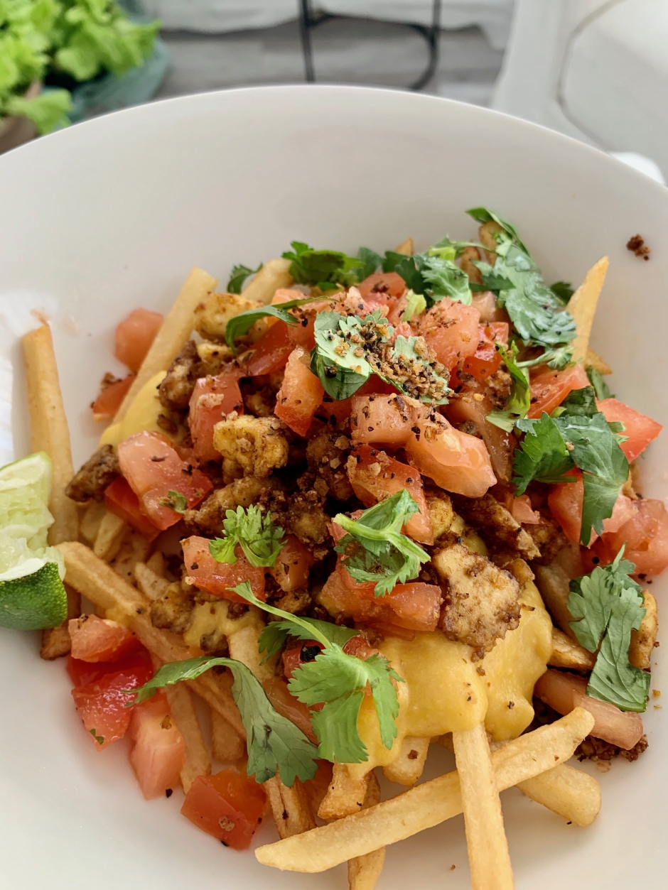 Loaded Vegan MEXI FRIES! - The Lovely Indie
